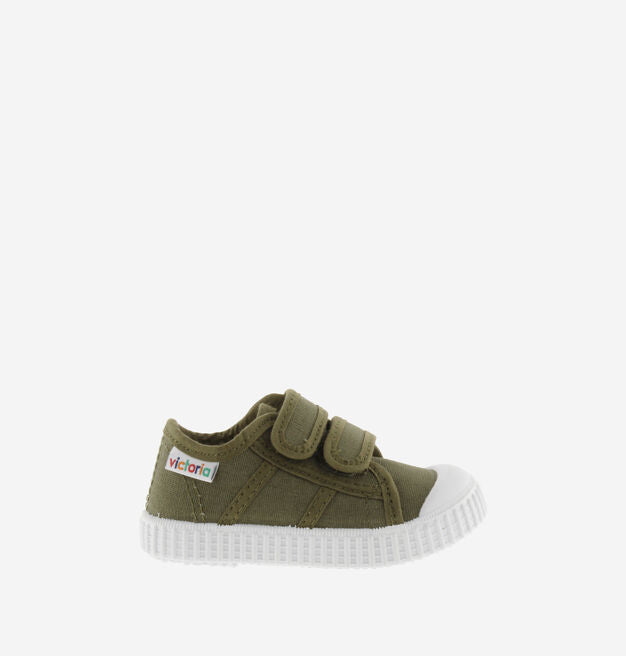 Velcro Sneaker | Khaki | Marigold Modern Kids