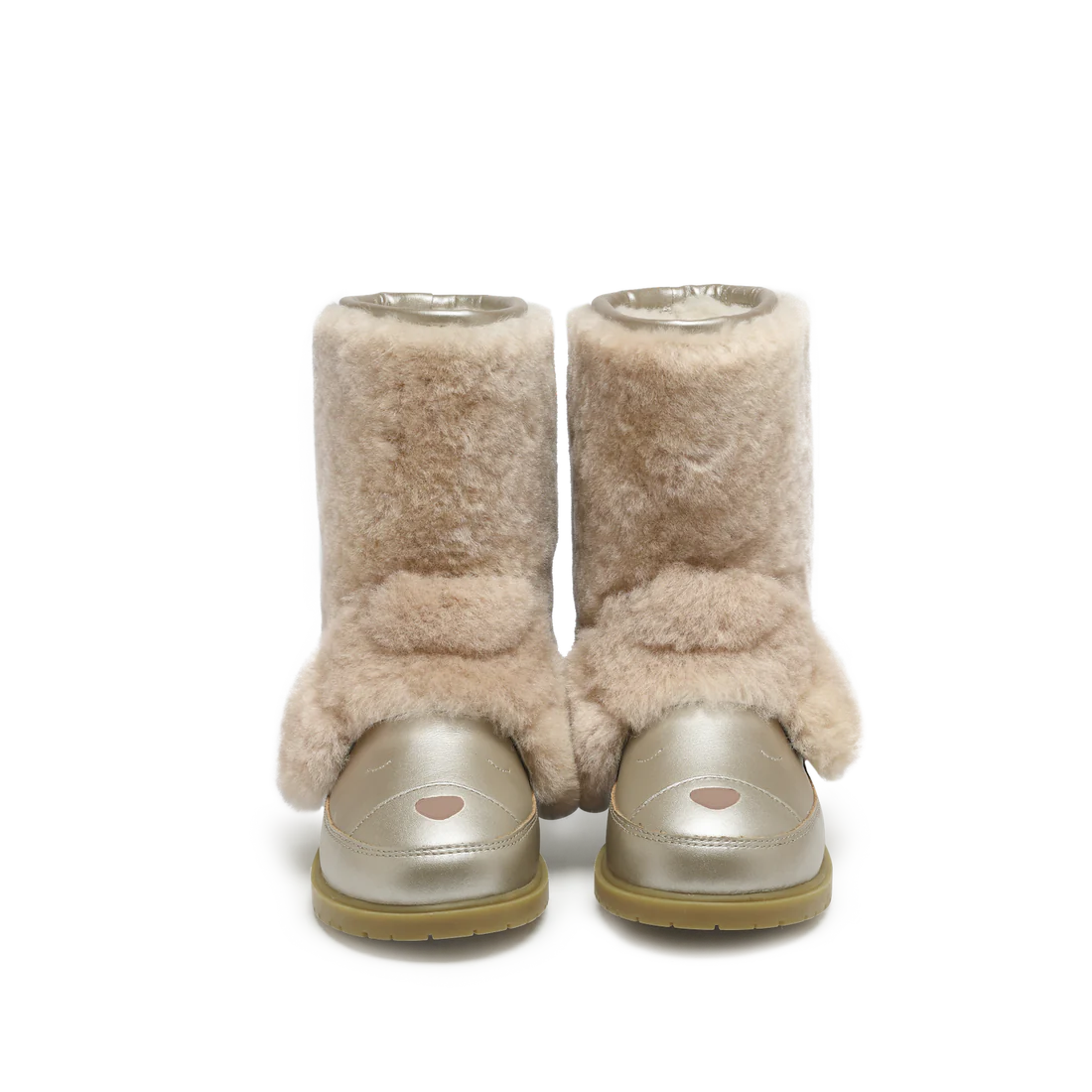 Wadudu Exclusive Boots | Poodle | Light Beige Sheep Wool – Marigold ...