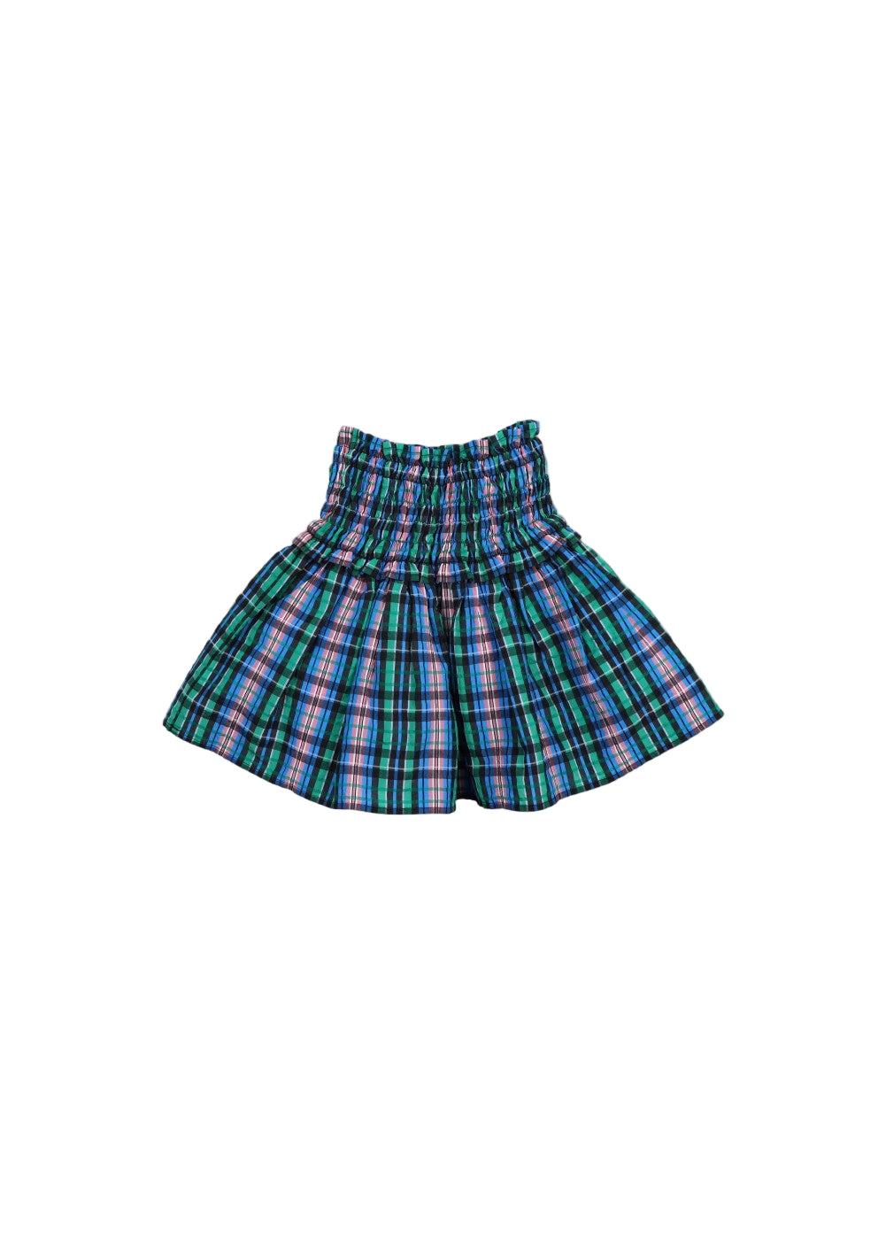 Lidia Skirt | Infinite Navy Checks | Marigold Modern Kids