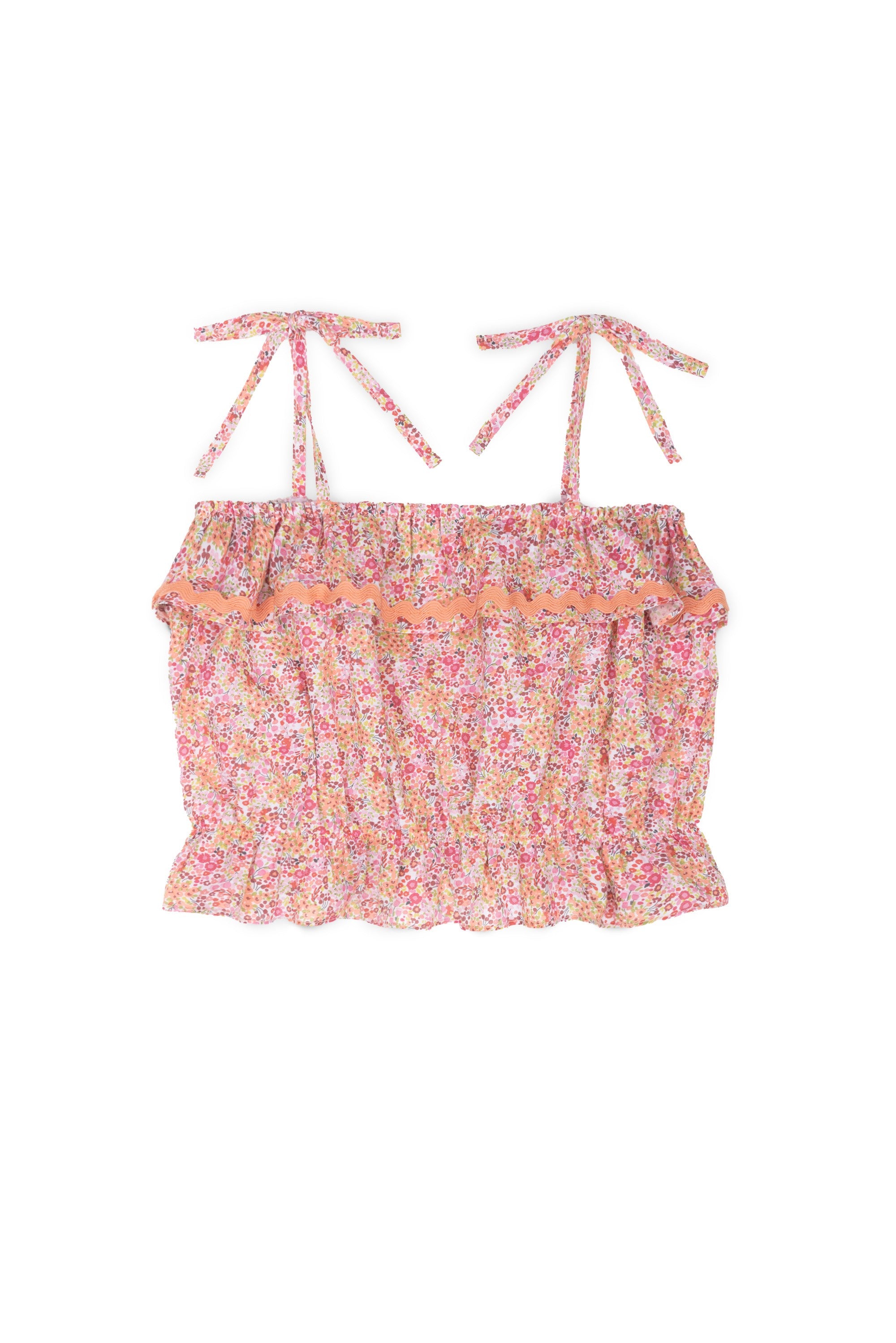 Victoria Voile Top | Printed Voile | Marigold Modern Kids